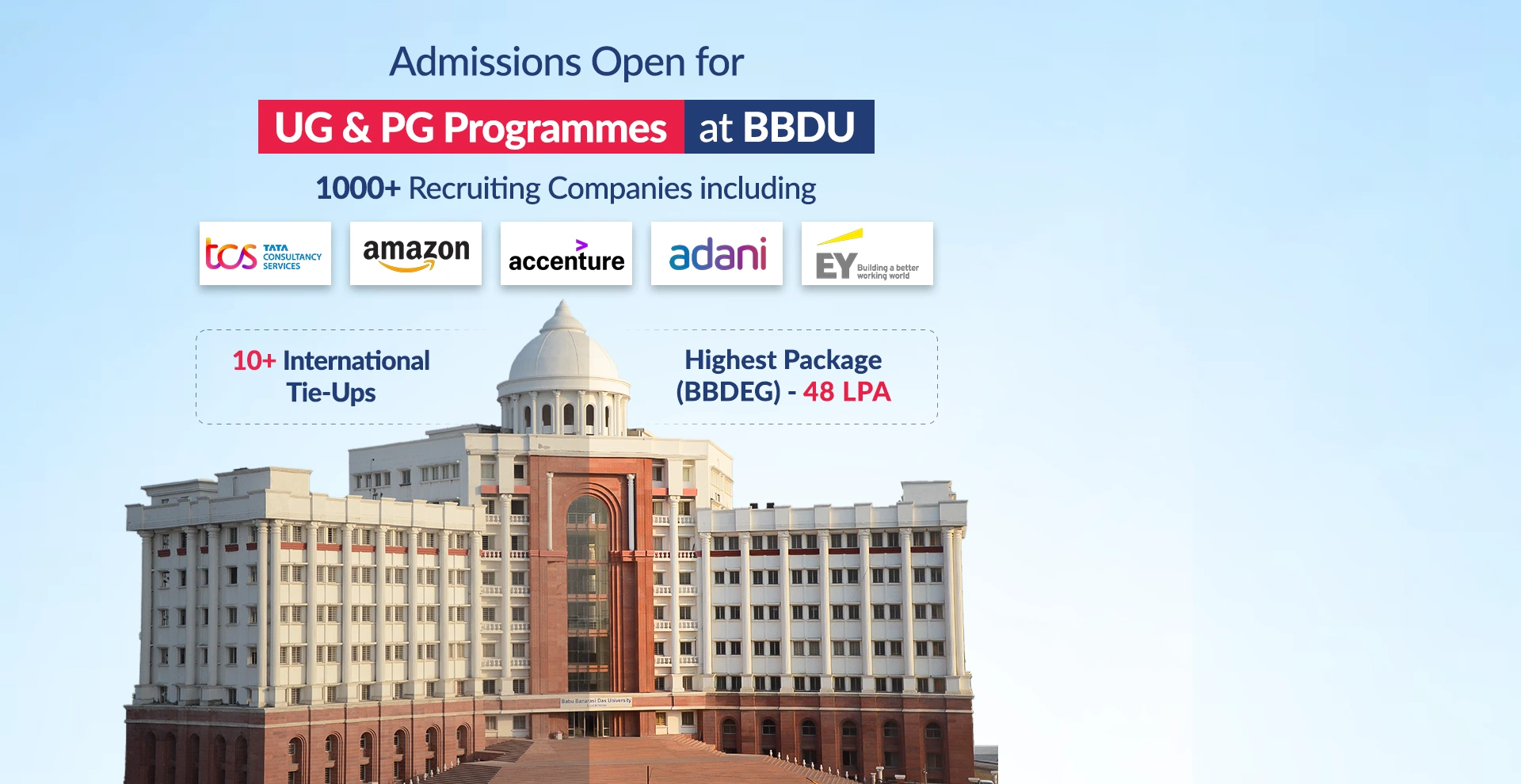 UG & PG Degree Courses - Babu Banarasi Das University